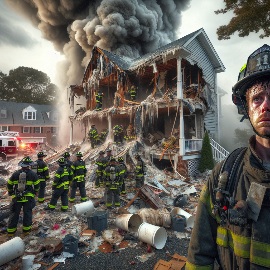 Massive Home Explosion Leaves 1 Firefighter Dead, 11 Injured ...